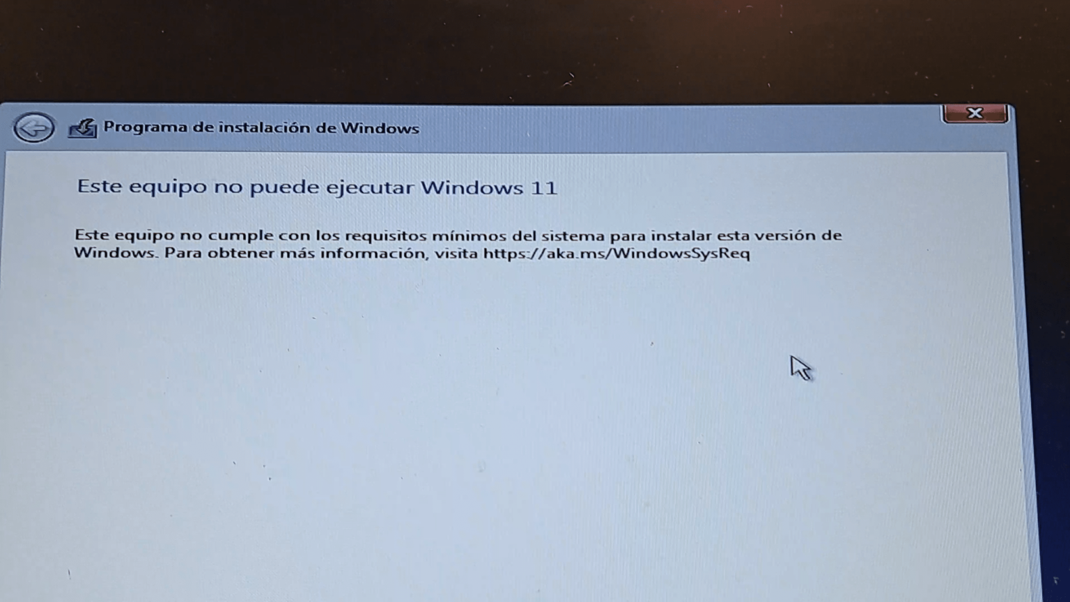 Este equipo no puede ejecutar Windows 11 - SOLUCIÓN