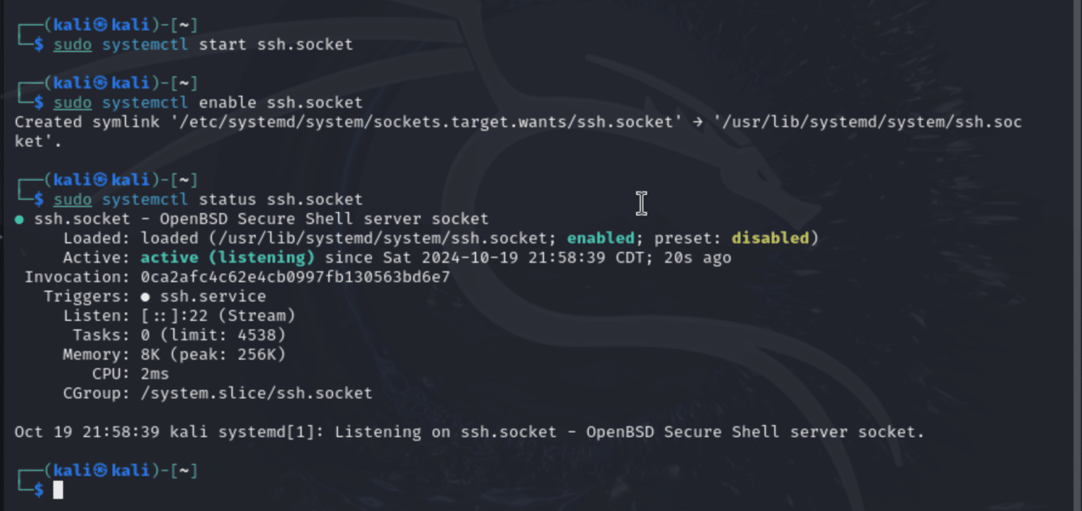 Habilitar conexión SSH en Kali Linux (activar servicio, asegurar acceso y conectarte paso a paso ...
