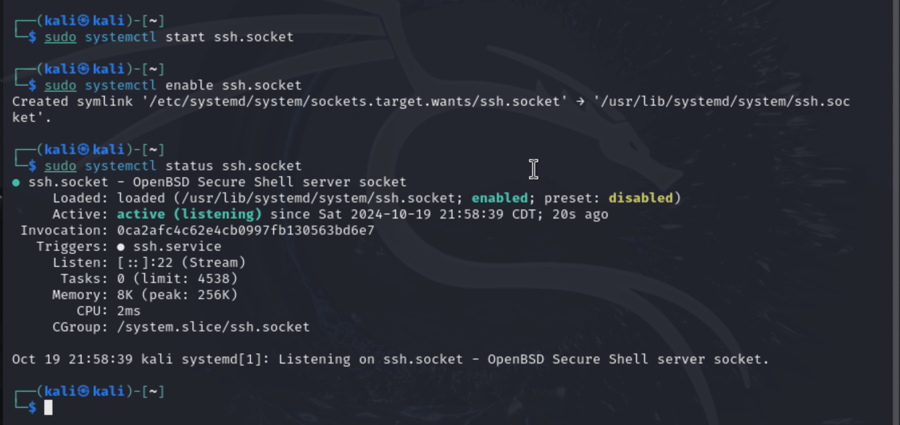 Habilitar conexión SSH en Kali Linux (activar servicio, asegurar acceso y conectarte paso a paso ...