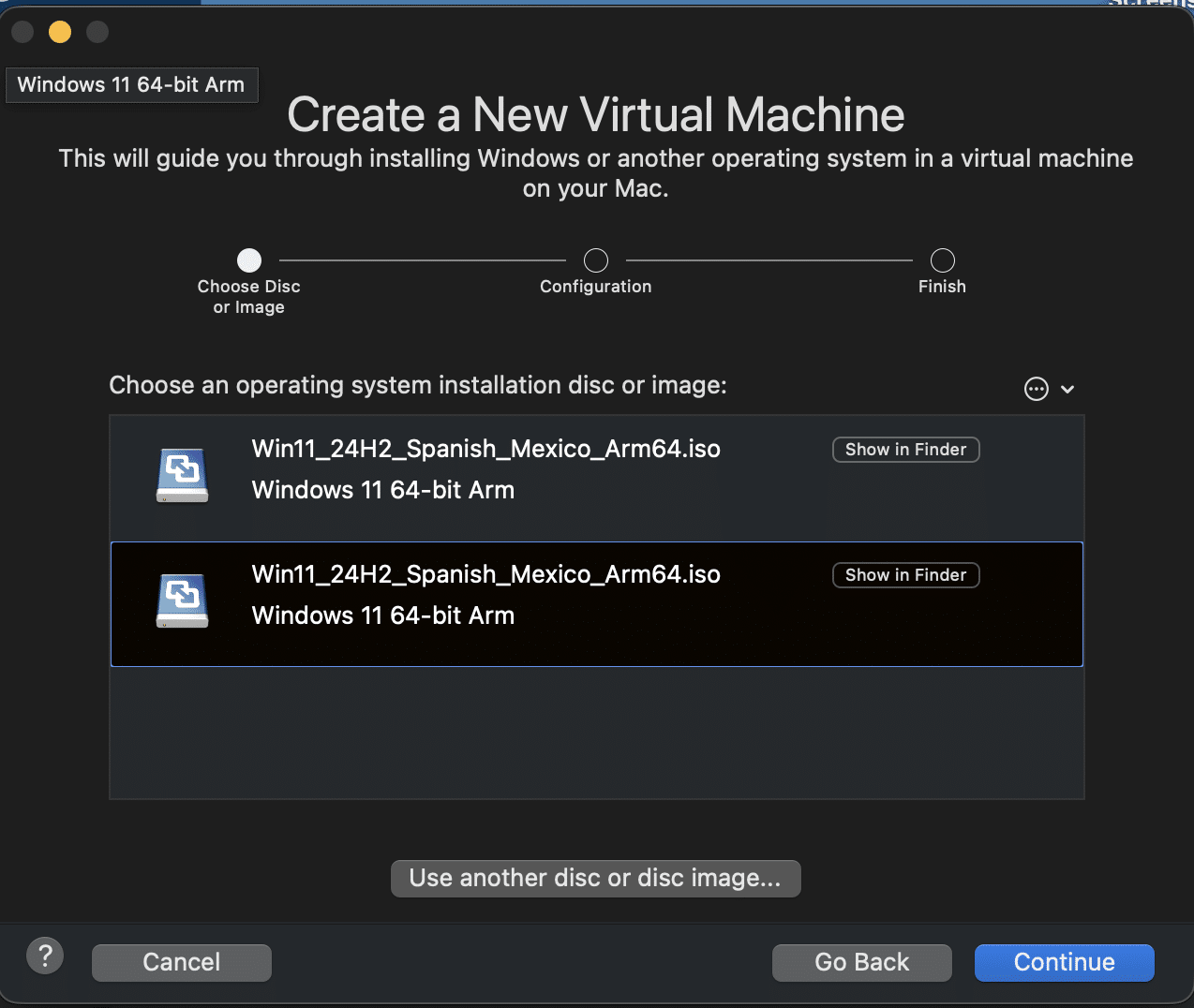 Cómo instalar Windows 11 ARM en Mac con VMware Fusion